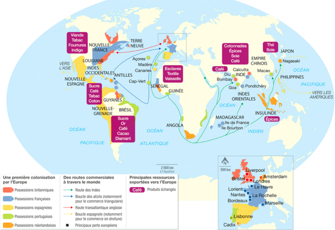 ACTIVITÉ DE DÉCOUVERTE : Que consomment les Européens du XVIIIème ...